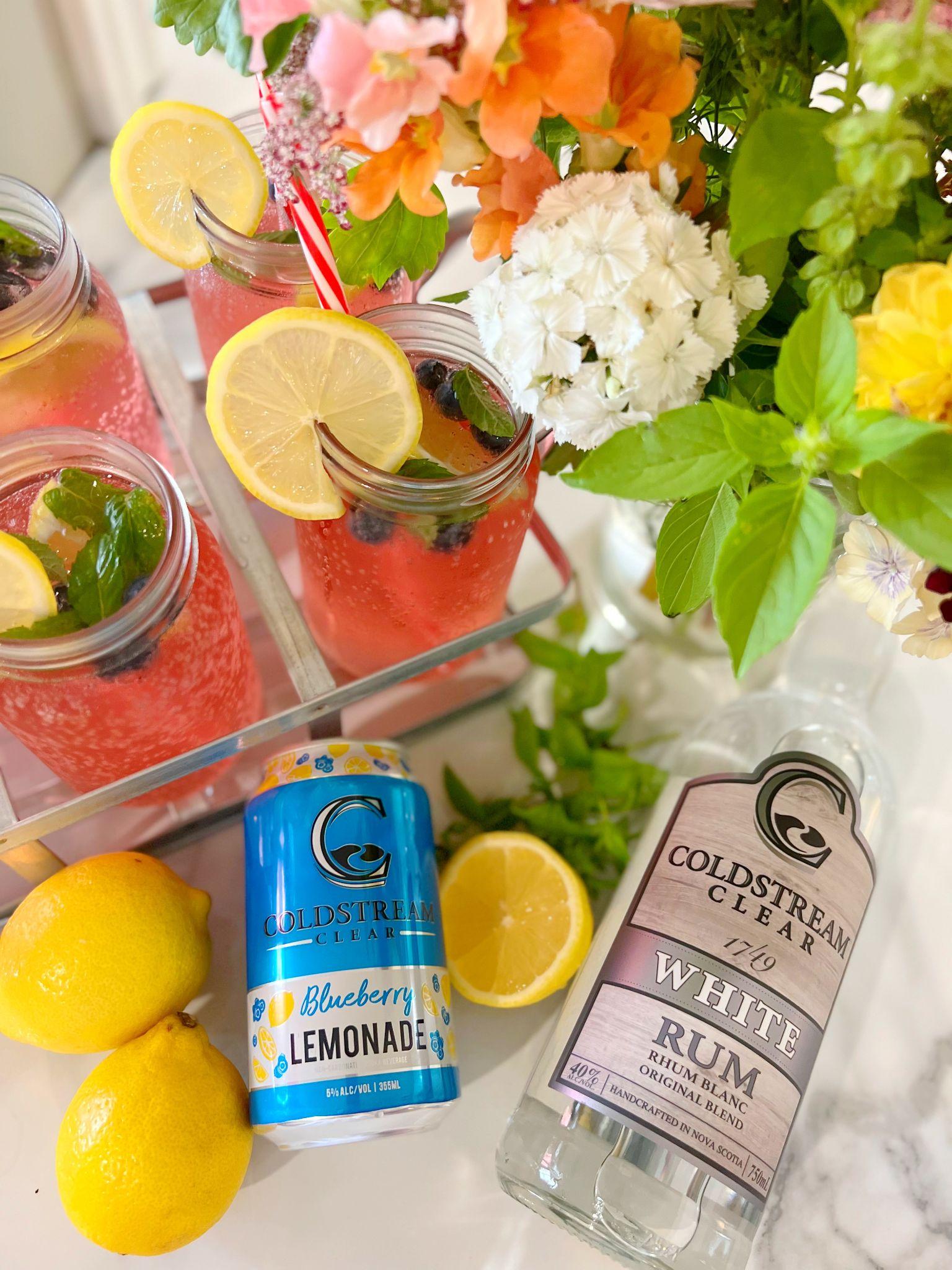 Blueberry Lemon Mojito - Coldstream Clear Distillery