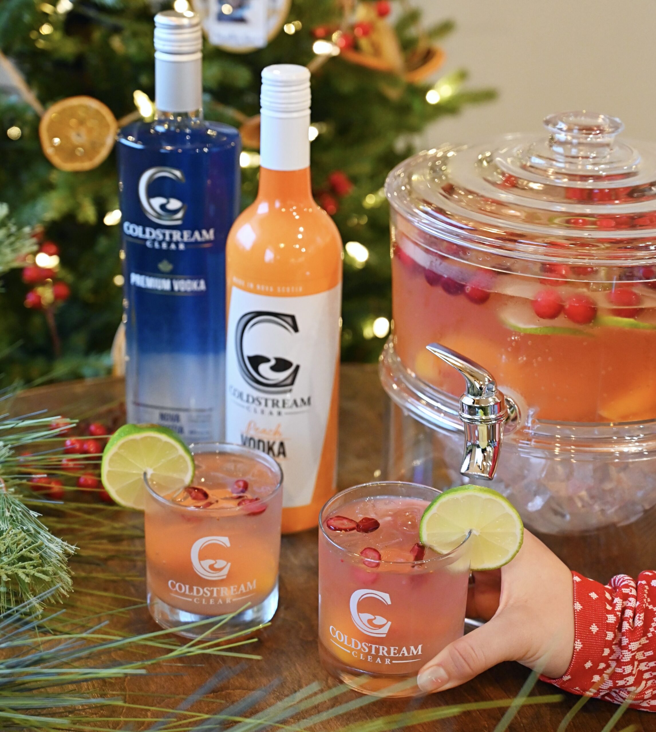 Holiday Peach Punch - Coldstream Clear Distillery