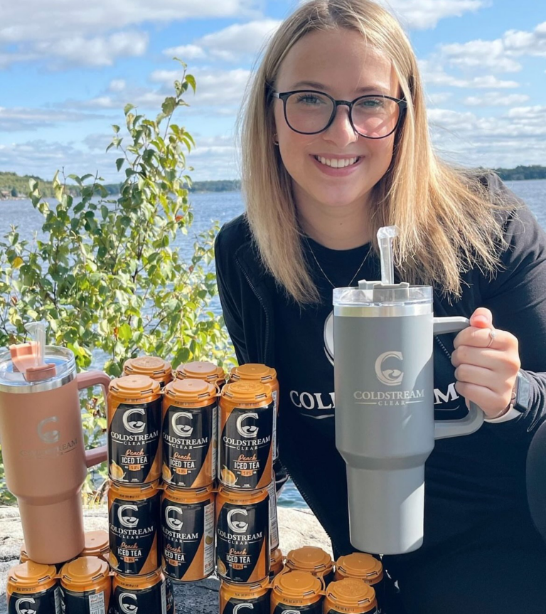 Peach Iced Tea in Ontario - Coldstream Clear Distillery