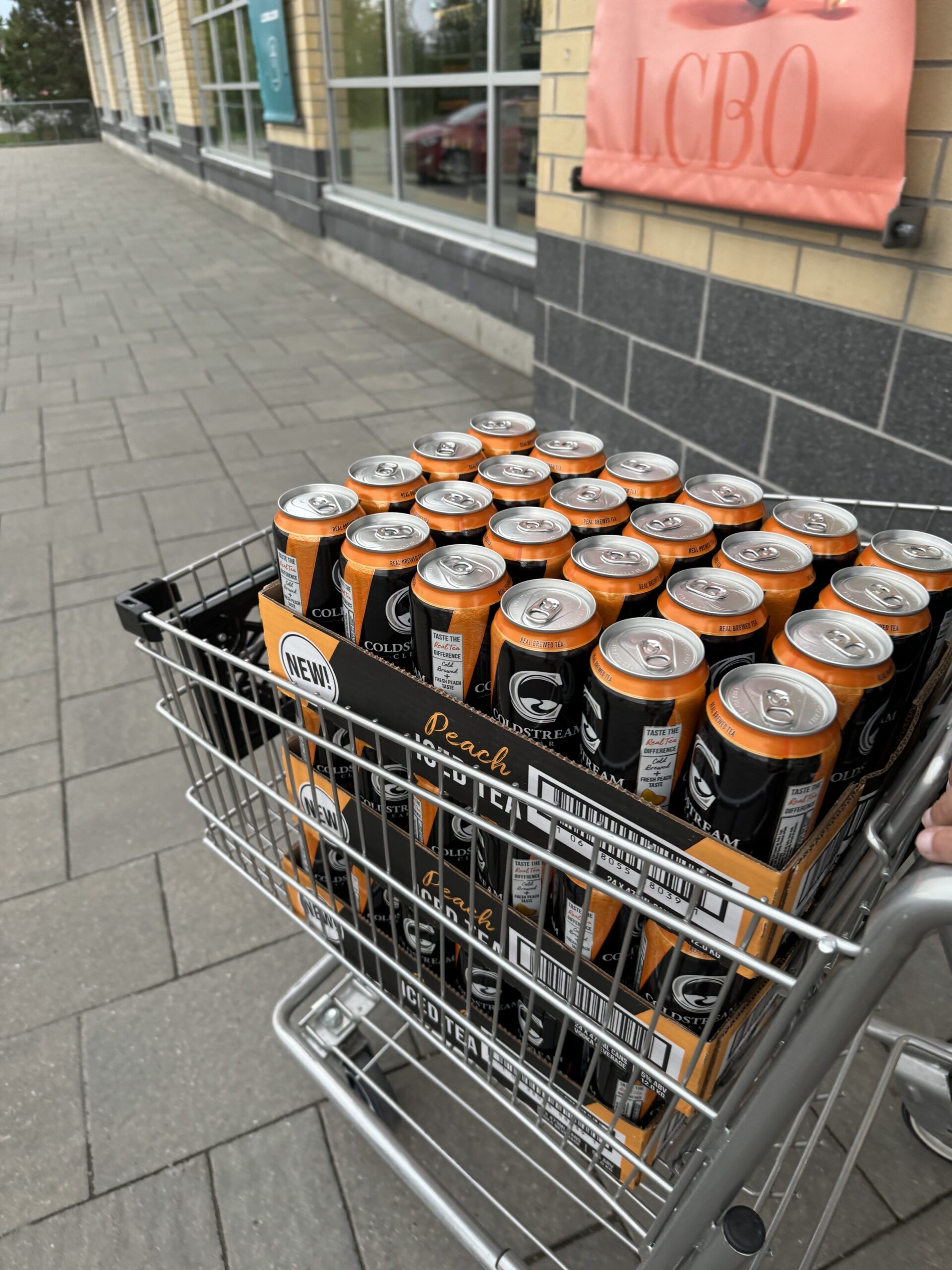 Peach Iced Tea in Ontario - Coldstream Clear Distillery