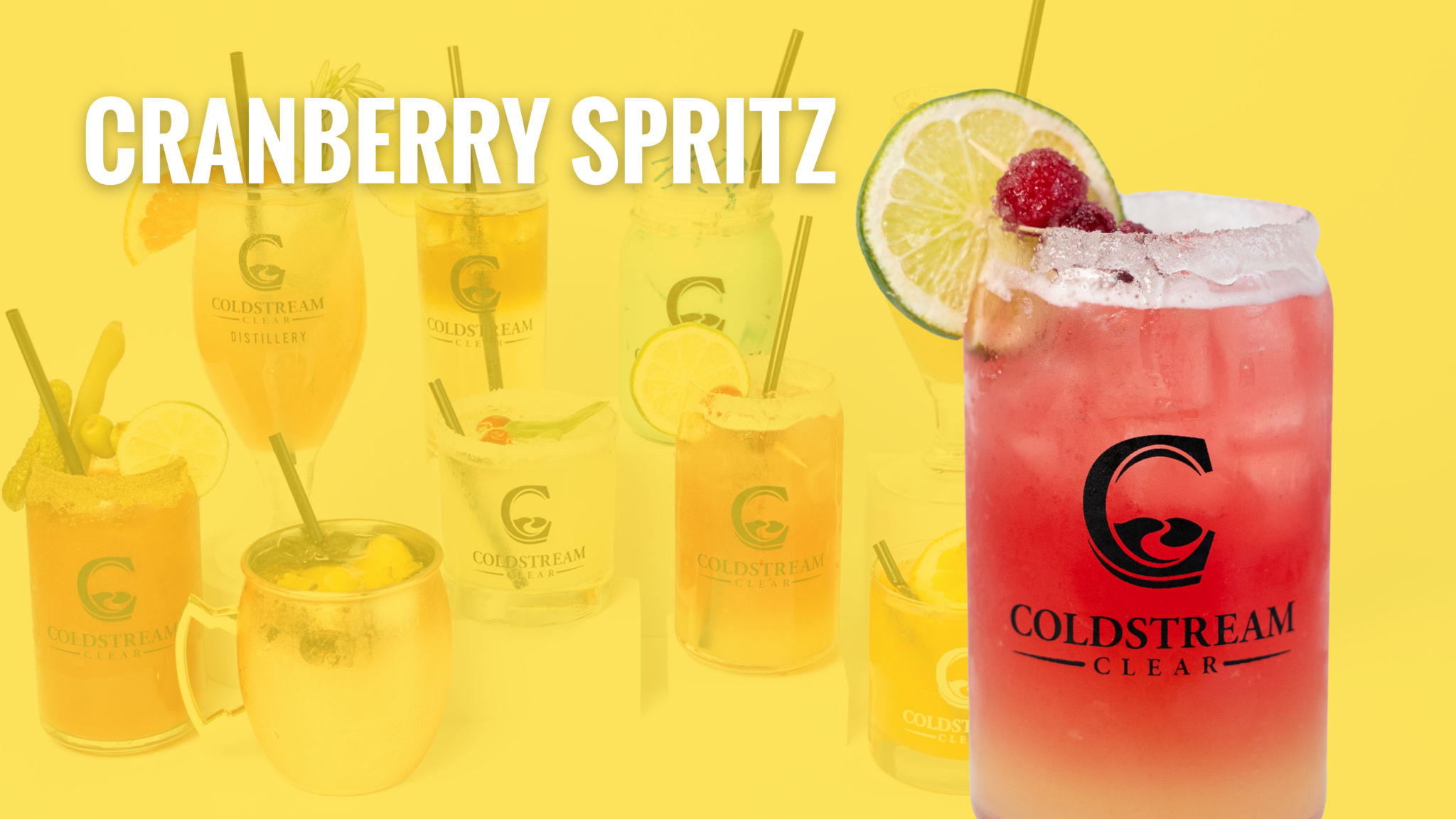 Cranberry Spritz - Coldstream Clear Distillery