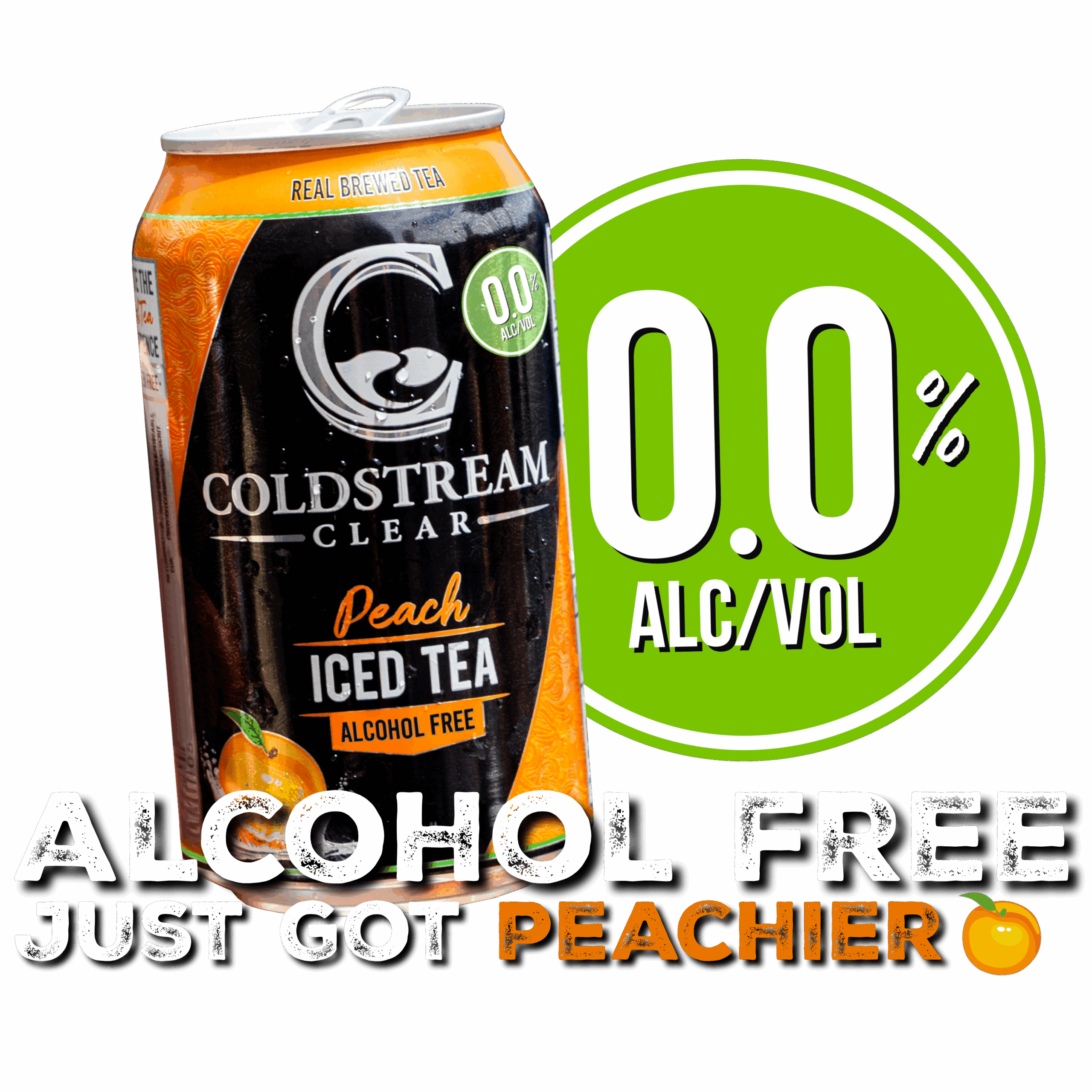 Peach Iced Tea NOW Alcohol Free! - Coldstream Clear Distillery